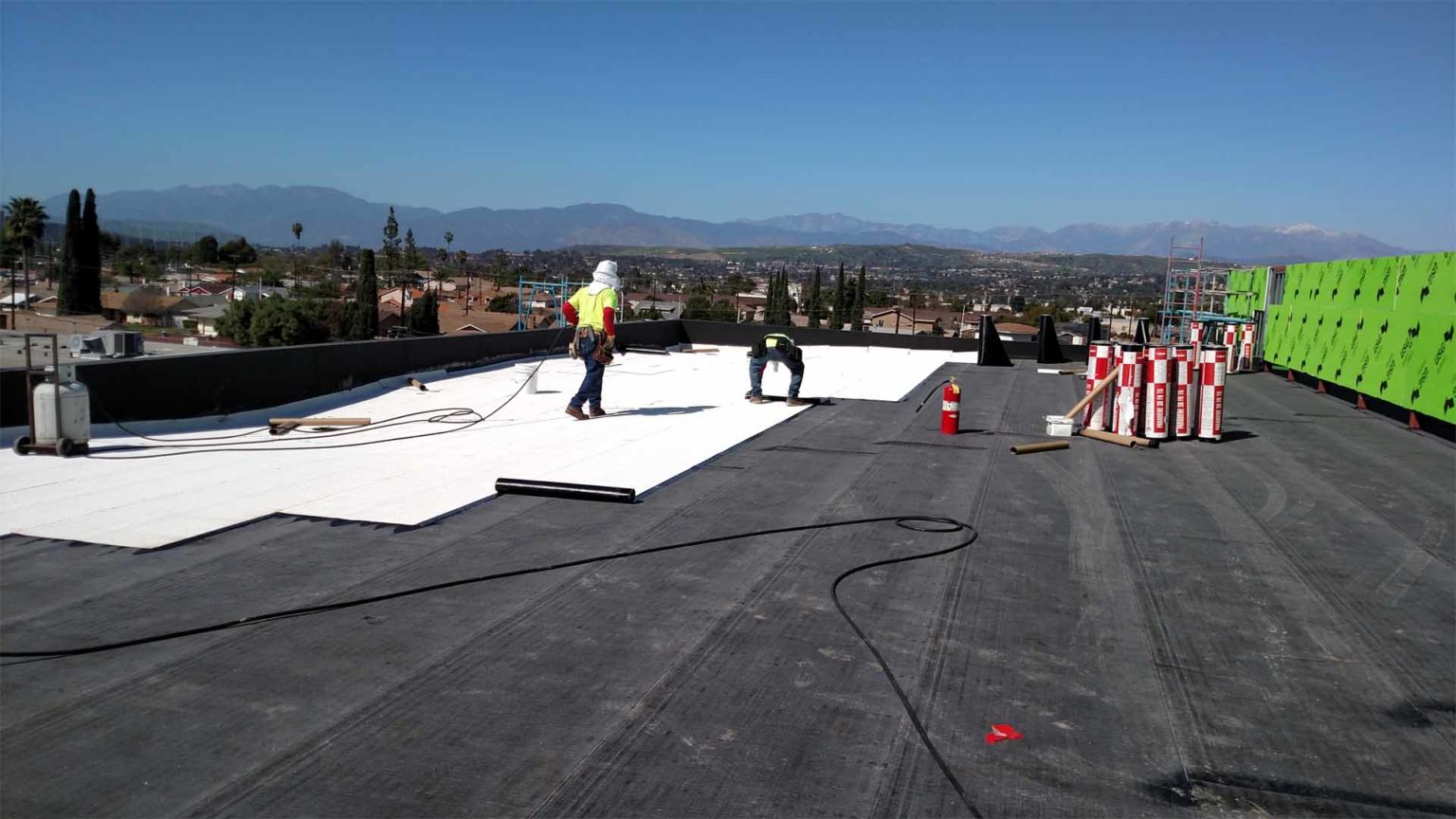Rowland High School - Stone Roofing - Rock Solid Since 1934