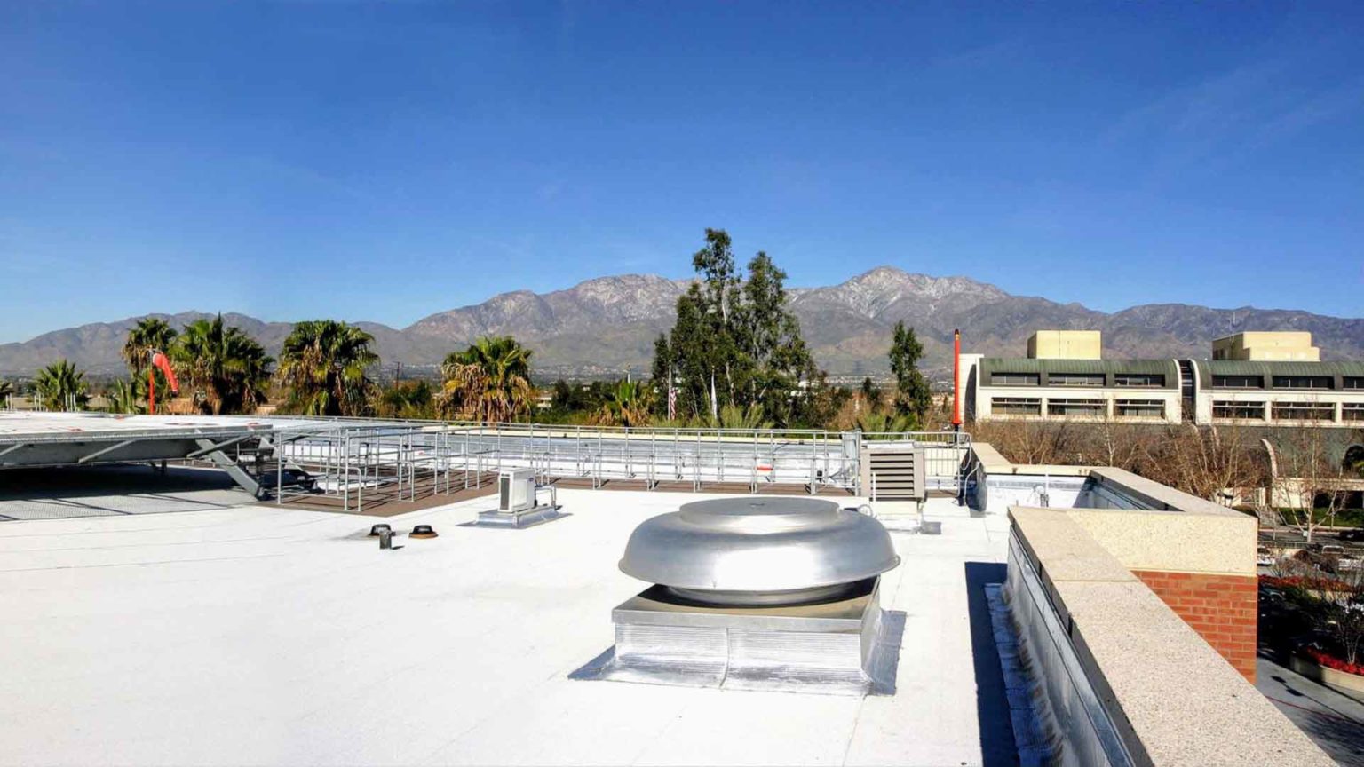 Rancho Cucamonga City Hall & Police Station - Stone Roofing - Rock ...